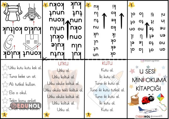 U Sesi Mini Okuma Kitapçığı... · Eduhol - Etkinlik İndir Oyun Oyna Test ...