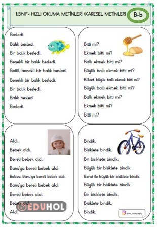 3.Grup Harfler Karesel Metinle... · Eduhol - Etkinlik İndir Oyun Oyna ...