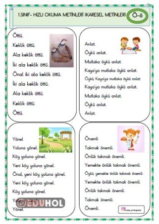 3.Grup Harfler Karesel Metinle... · Eduhol - Etkinlik İndir Oyun Oyna ...