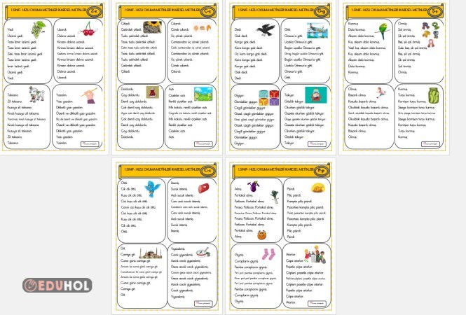 Hızlı Okuma Metinleri-Karesel ... · Eduhol - Etkinlik İndir Oyun Oyna ...