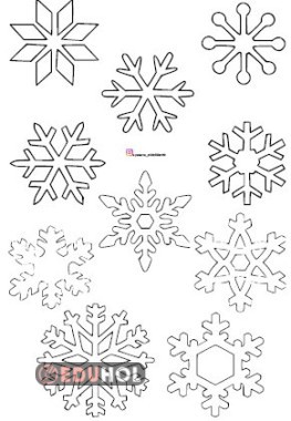 Kar Tanesi Şablonları(10 Farkl... · Eduhol - Etkinlik İndir Oyun Oyna ...