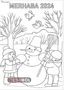 Merhaba 2024 Boyama - 2 · Eduhol - Etkinlik İndir Oyun Oyna Test Çöz ...