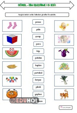 P Harfi - Eşleştirme Etkinliği... · Eduhol - Etkinlik İndir Oyun Oyna ...