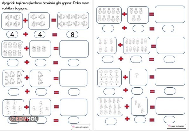 Resimli Toplama İşlemi Etkinli... · Eduhol - Etkinlik İndir Oyun Oyna ...