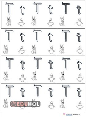 T Harfi İnteraktif Defter Çalı... · Eduhol - Etkinlik İndir Oyun Oyna ...