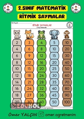 2.Sınıf Ritmik Saymalar · Eduhol - Etkinlik İndir Oyun Oyna Test Çöz ...
