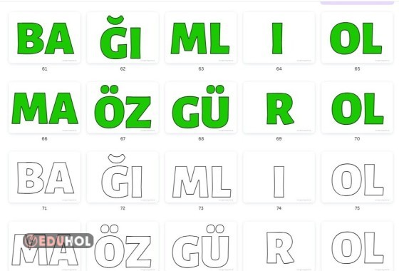 Bağımlı Olma Özgür Ol Yazısı... · Eduhol - Etkinlik İndir Oyun Oyna ...