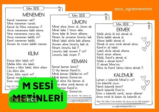 M Sesi Metinler · Eduhol - Etkinlik İndir Oyun Oyna Test Çöz Video İzle