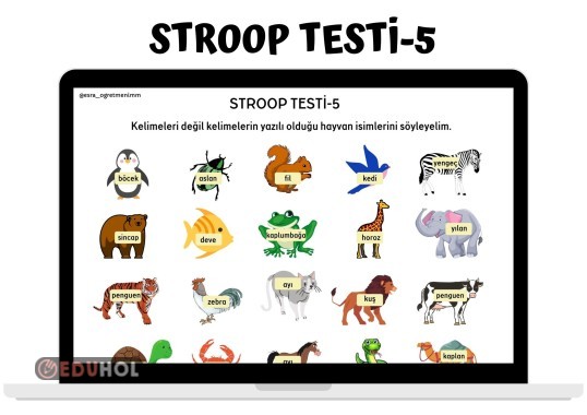Stroop Testi-5. Aşama · Eduhol - Etkinlik İndir Oyun Oyna Test Çöz ...