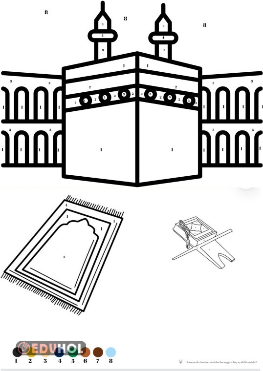 Kabe Numaralı Boyama | Eduhol - Ders Videoları İzle Online Test Çöz ...