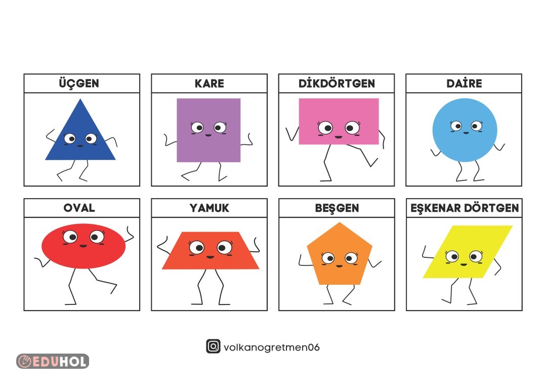 Geometrik Şekiller İnteraktif ... | Eduhol - Ders Videoları İzle Online ...