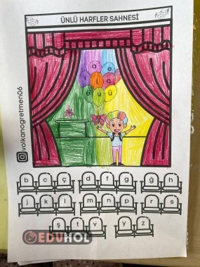 Ünlü Harfler Sahnesi · Eduhol - Etkinlik İndir Oyun Oyna Test Çöz Video ...