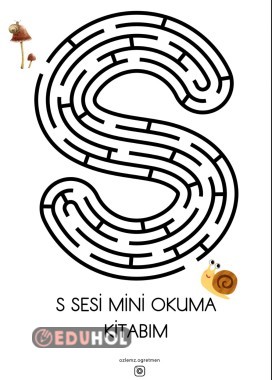 S Sesi Mini Okuma Kitabı · Eduhol - Etkinlik İndir Oyun Oyna Test Çöz ...
