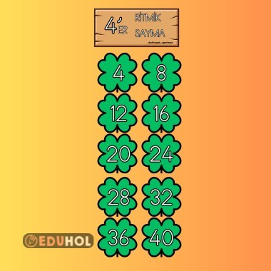 4'Er Ritmik Sayma Panosu... · Eduhol - Etkinlik İndir Oyun Oyna Test ...