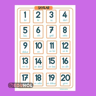 Türkçe Defteri İçin Sayılar Ta... · Eduhol - Etkinlik İndir Oyun Oyna ...
