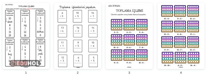 1. Sınıf Zihinden Toplama İşle... · Eduhol - Etkinlik İndir Oyun Oyna ...