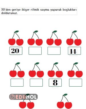 2'Şer Geriye Ritmik Sayma... · Eduhol - Etkinlik İndir Oyun Oyna Test ...