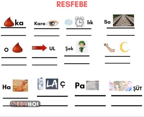 Resfebe Etkinliği · Eduhol - Etkinlik İndir Oyun Oyna Test Çöz Video İzle