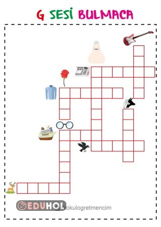 G Sesi Bulmaca · Eduhol - Etkinlik İndir Oyun Oyna Test Çöz Video İzle