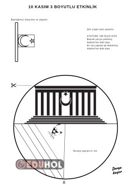 10 Kasım 3 Boyutlu Etkinlik Sa... · Eduhol - Etkinlik İndir Oyun Oyna ...