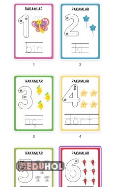 Rakamlar Pano Çalışması · Eduhol - Etkinlik İndir Oyun Oyna Test Çöz ...
