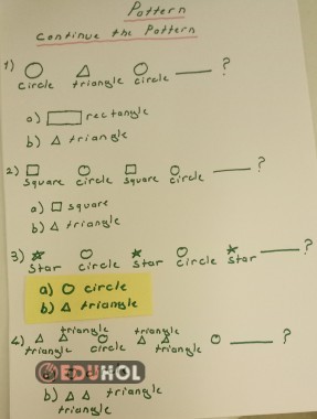 Pattern / Continue The Pattern · Eduhol - Etkinlik İndir Oyun Oyna Test ...
