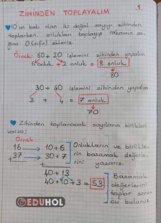 Zihinden Toplama İşlemi · Eduhol - Etkinlik İndir Oyun Oyna Test Çöz ...