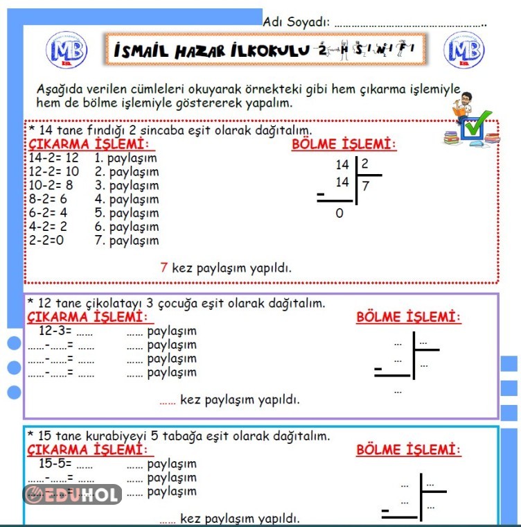 2. Sınıf Bölme İşlemi-2 | Eduhol - Ders Videoları İzle Online Test Çöz ... 2. Sınıf Bölme İşlemi-2 | Eduhol - Ders Videoları İzle Online Test Çöz ...