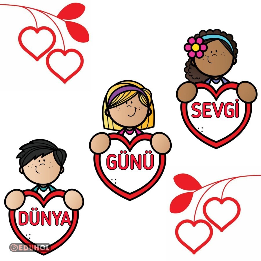 Dünya Sevgi Günü Pano | Eduhol - Ders Videoları İzle Online Test Çöz ...