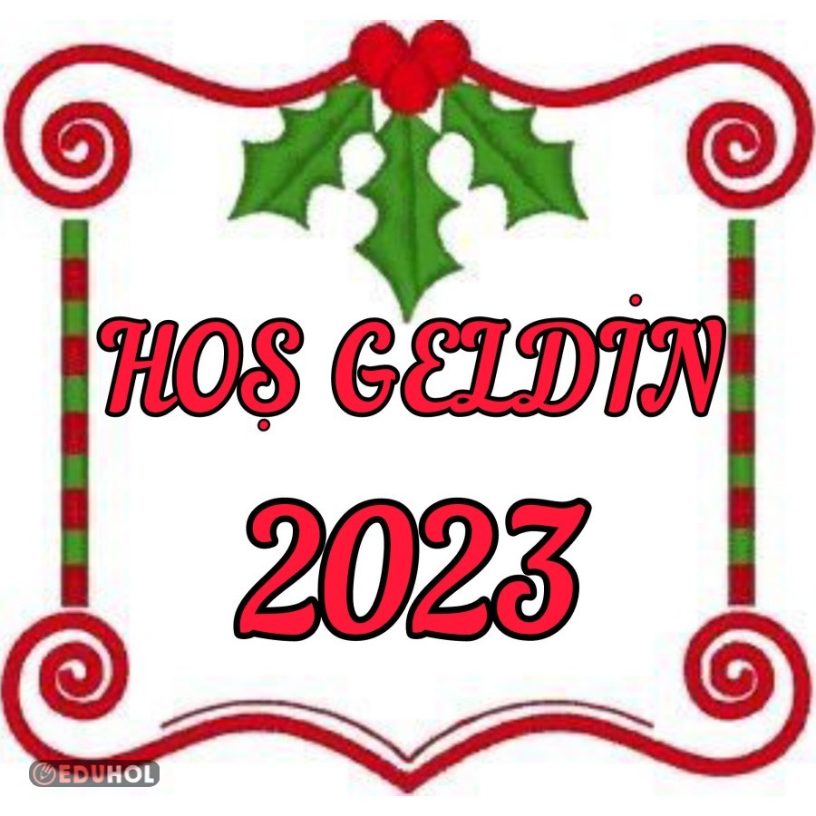 Yeni Yıl Tebrik Kartı Yazısı... | Eduhol - Ders Videoları İzle Online ...