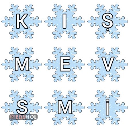 Kış Mevsimi Pano Yazısı · Eduhol - Etkinlik İndir Oyun Oyna Test Çöz ...