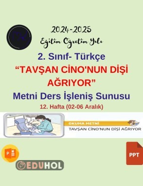 2. Sınıf Tavşan Cino'Nun ... · Eduhol - Etkinlik İndir Oyun Oyna Test ...