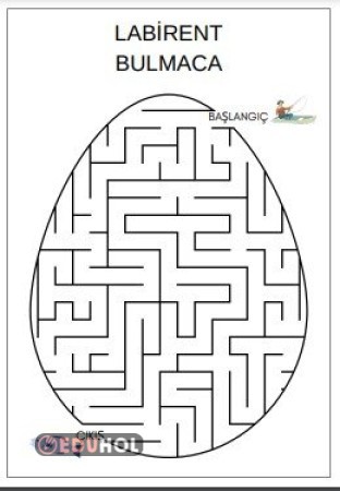 Labirent Bulmaca · Eduhol - Etkinlik İndir Oyun Oyna Test Çöz Video İzle