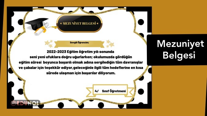 Mezuniyet Belgesi · Eduhol - Etkinlik İndir Oyun Oyna Test Çöz Video İzle Mezuniyet Belgesi · Eduhol - Etkinlik İndir Oyun Oyna Test Çöz Video İzle