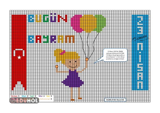 23 Nisan/Kodlama(Pixel Boyama)... · Eduhol - Etkinlik İndir Oyun Oyna ...