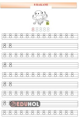 8 Rakamı · Eduhol - Etkinlik İndir Oyun Oyna Test Çöz Video İzle