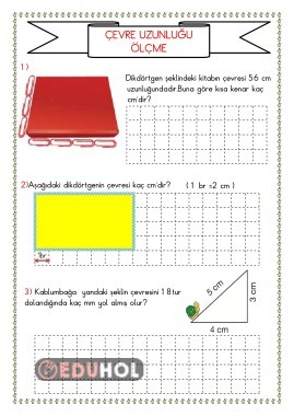 Çevre Uzunluğu Ölçme Etkinlikl... · Eduhol - Etkinlik İndir Oyun Oyna ...