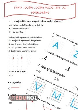 Matematik Dersi Geometrik Kavr... · Eduhol - Etkinlik İndir Oyun Oyna ...