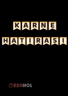 Karne Hatırası · Eduhol - Etkinlik İndir Oyun Oyna Test Çöz Video İzle