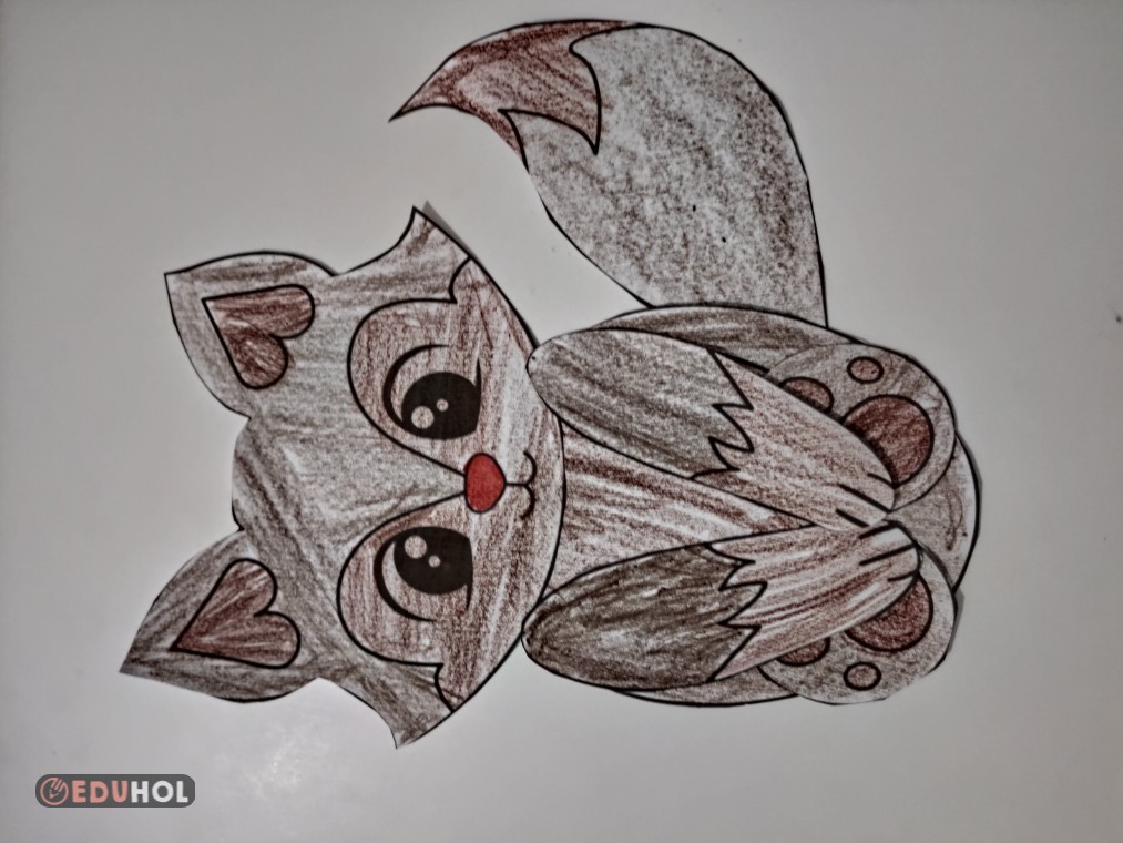 Tilki (Boyama Kesme Yapıştırma... | Eduhol - Ders Videoları İzle Online ...