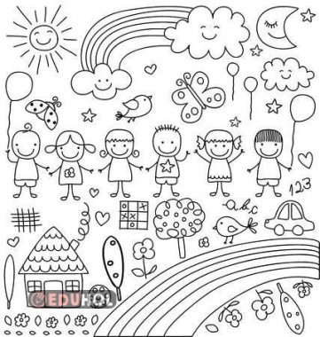 Minik Figürler Boyama · Eduhol - Etkinlik İndir Oyun Oyna Test Çöz ...