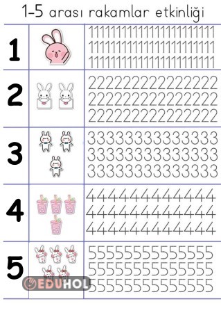 Rakam Tekrar · Eduhol - Etkinlik İndir Oyun Oyna Test Çöz Video İzle