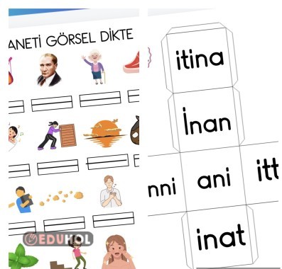 1.Sınıf Aneti Görsel Dikte,İ S... · Eduhol - Etkinlik İndir Oyun Oyna ...