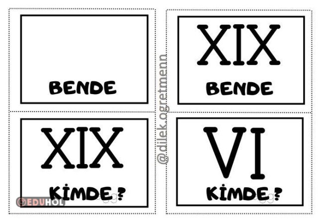 Romen Rakamları Oyun · Eduhol - Etkinlik İndir Oyun Oyna Test Çöz Video ...