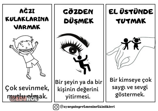 Haftanın Deyimleri · Eduhol - Etkinlik İndir Oyun Oyna Test Çöz Video İzle