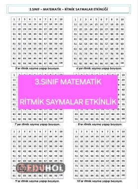 Ritmik Saymalar Etkinliği · Eduhol - Etkinlik İndir Oyun Oyna Test Çöz ...