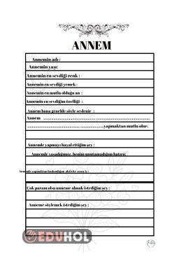 (Beyaz Sayfa) Pdf Benim Gözümd... · Eduhol - Etkinlik İndir Oyun Oyna ...