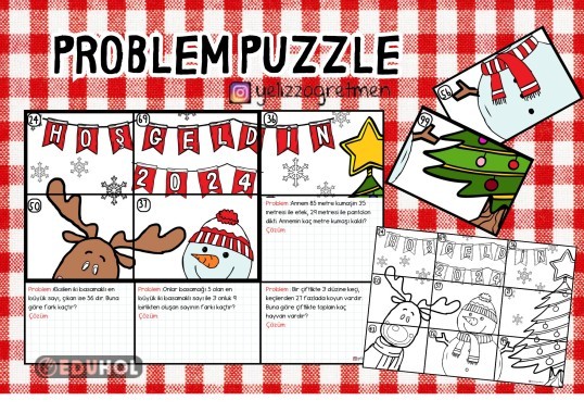 Problem Puzzle · Eduhol - Etkinlik İndir Oyun Oyna Test Çöz Video İzle
