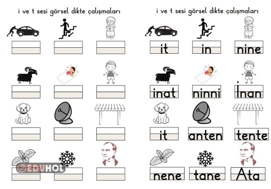 İ Sesi Görsel Dikte Aneti · Eduhol - Etkinlik İndir Oyun Oyna Test Çöz ...
