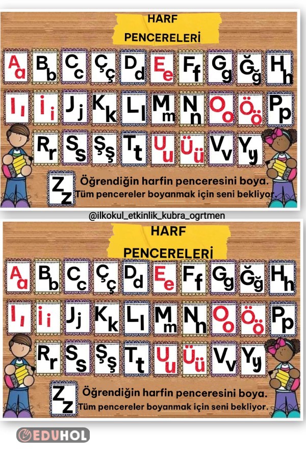 Harf Evi Renkli | Eduhol - Ders Videoları İzle Online Test Çöz Etkinlik ...